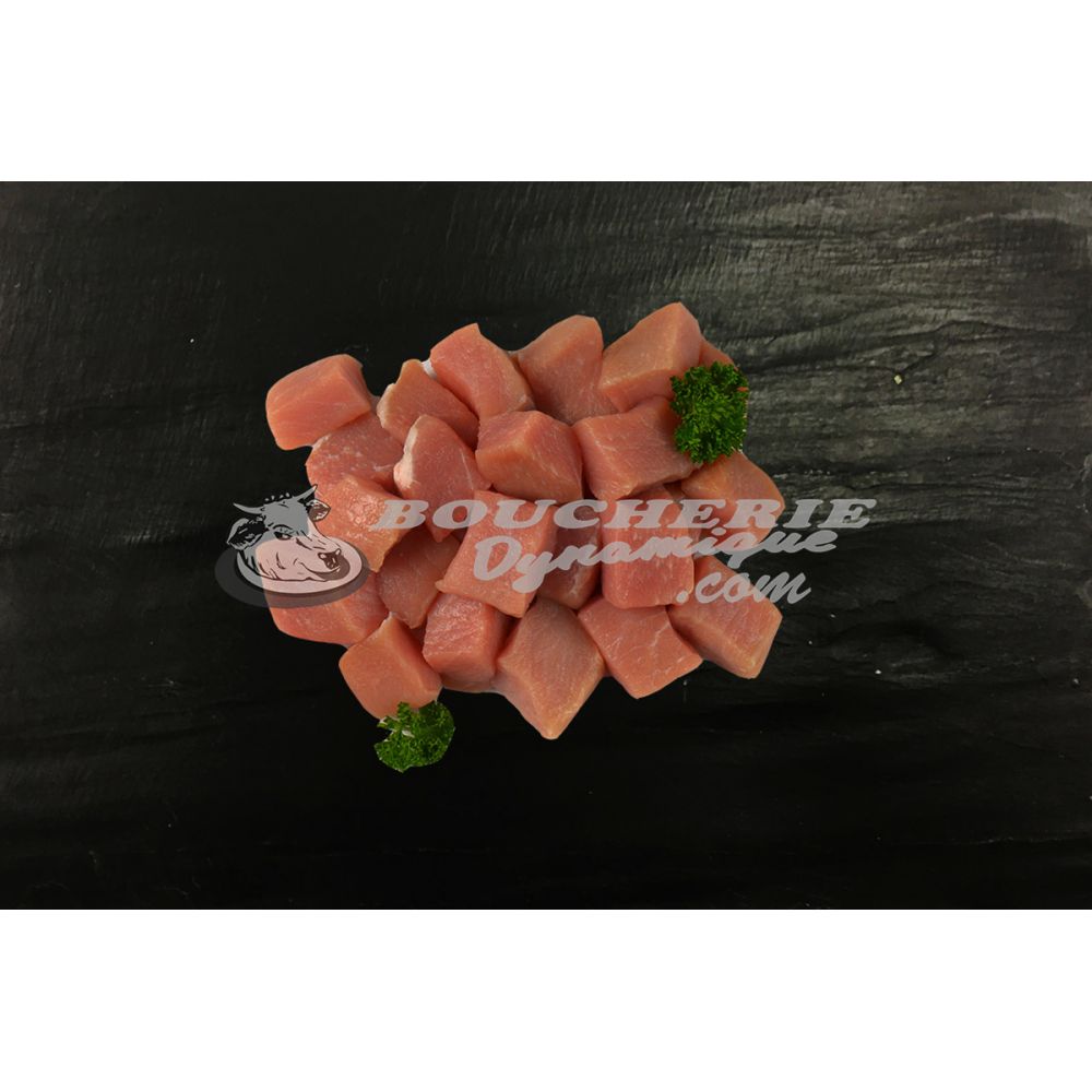 Fondue de filet mignon de porc coupé | Boucherie Dynamique livraison de ...